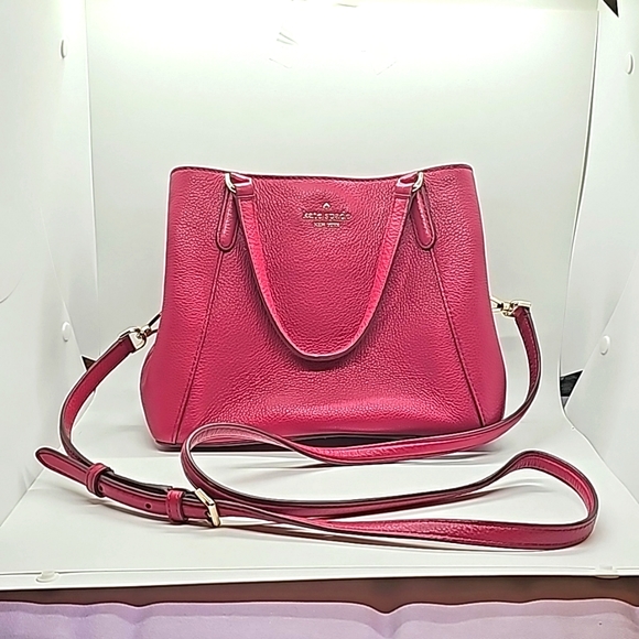 kate spade | Bags | Kate Spade New York Leather Med Triple Crossbody ...